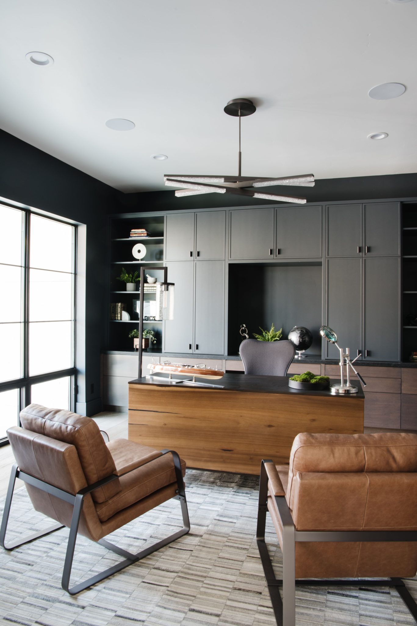 An Office Fit For a BOSS - Allison Campbell Design