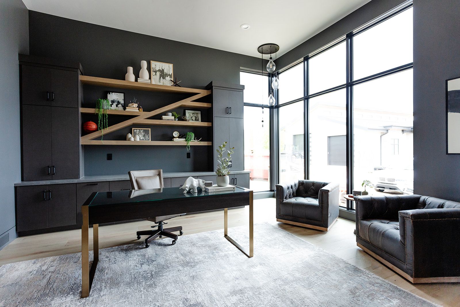 An Office Fit For a BOSS - Allison Campbell Design