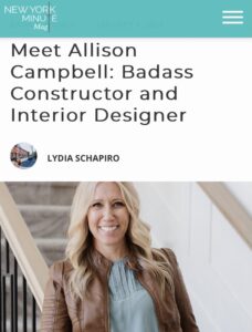 Portfolio - Allison Campbell Design